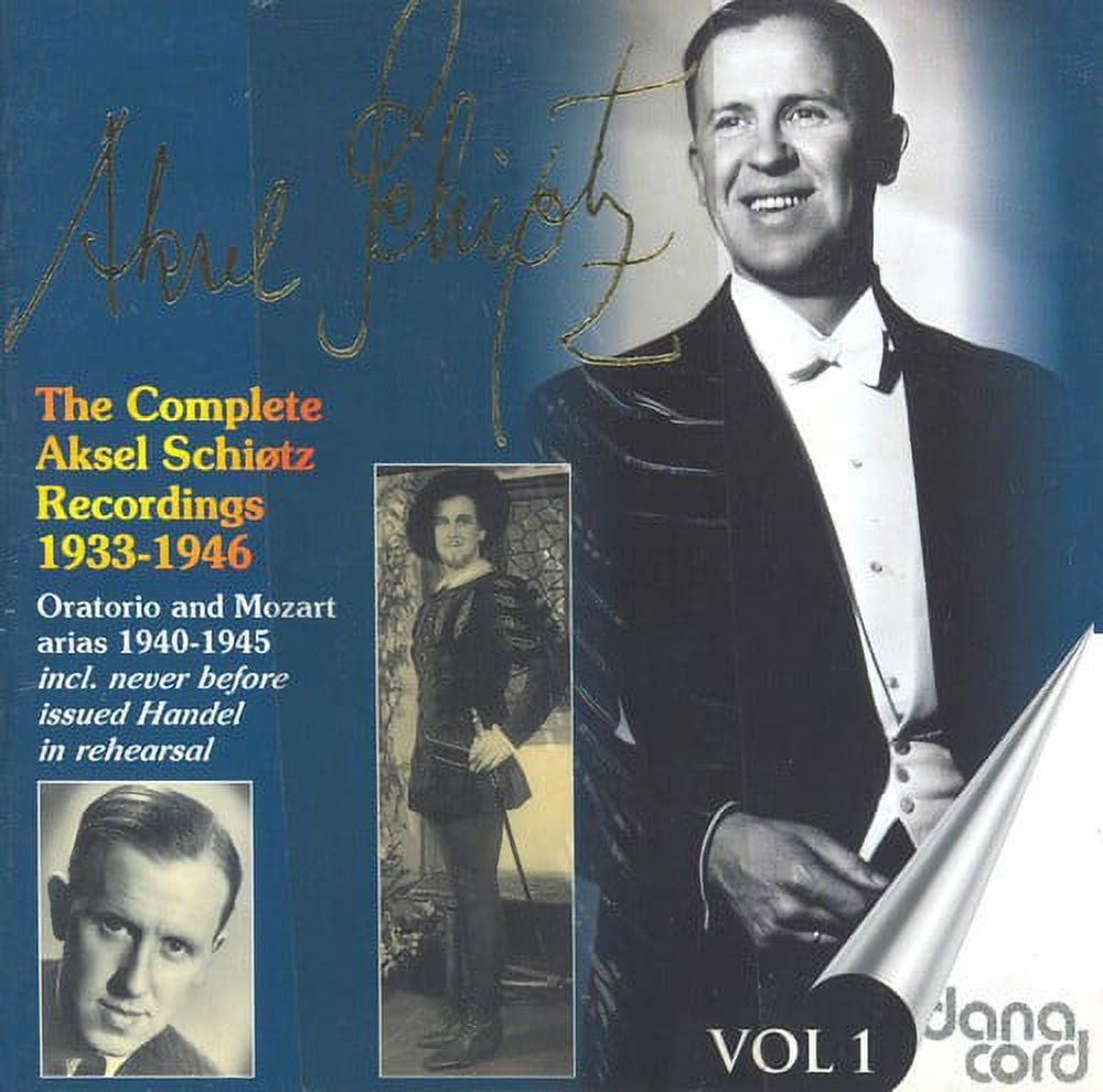 Askel Schiotz - Complete Askel Schiotz Recordings 1 - Music ...