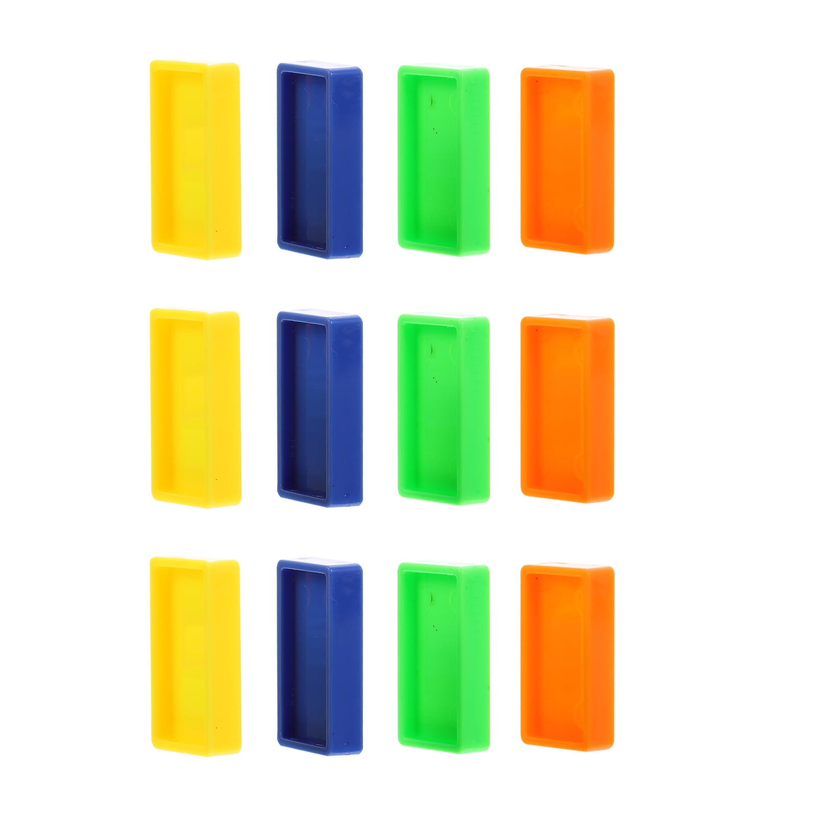 Askfic Domino Toy Colorful Train Domino Blocks Game: Educational ...