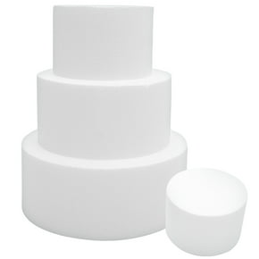 Styrofoam Cake Rounds