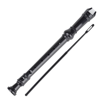 Stagg Flute with B-Foot Joint, Open Holes, In-Line G and French Style ...