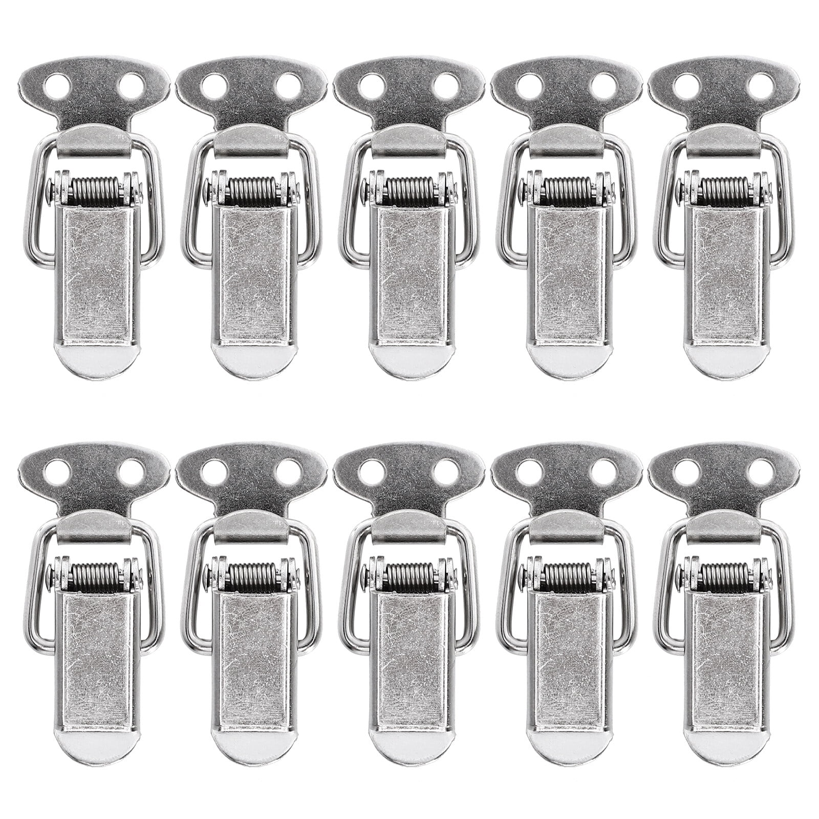 Askfic Metal Hasp Lock 10x Spring Loaded Catch Lock Buckle for ...
