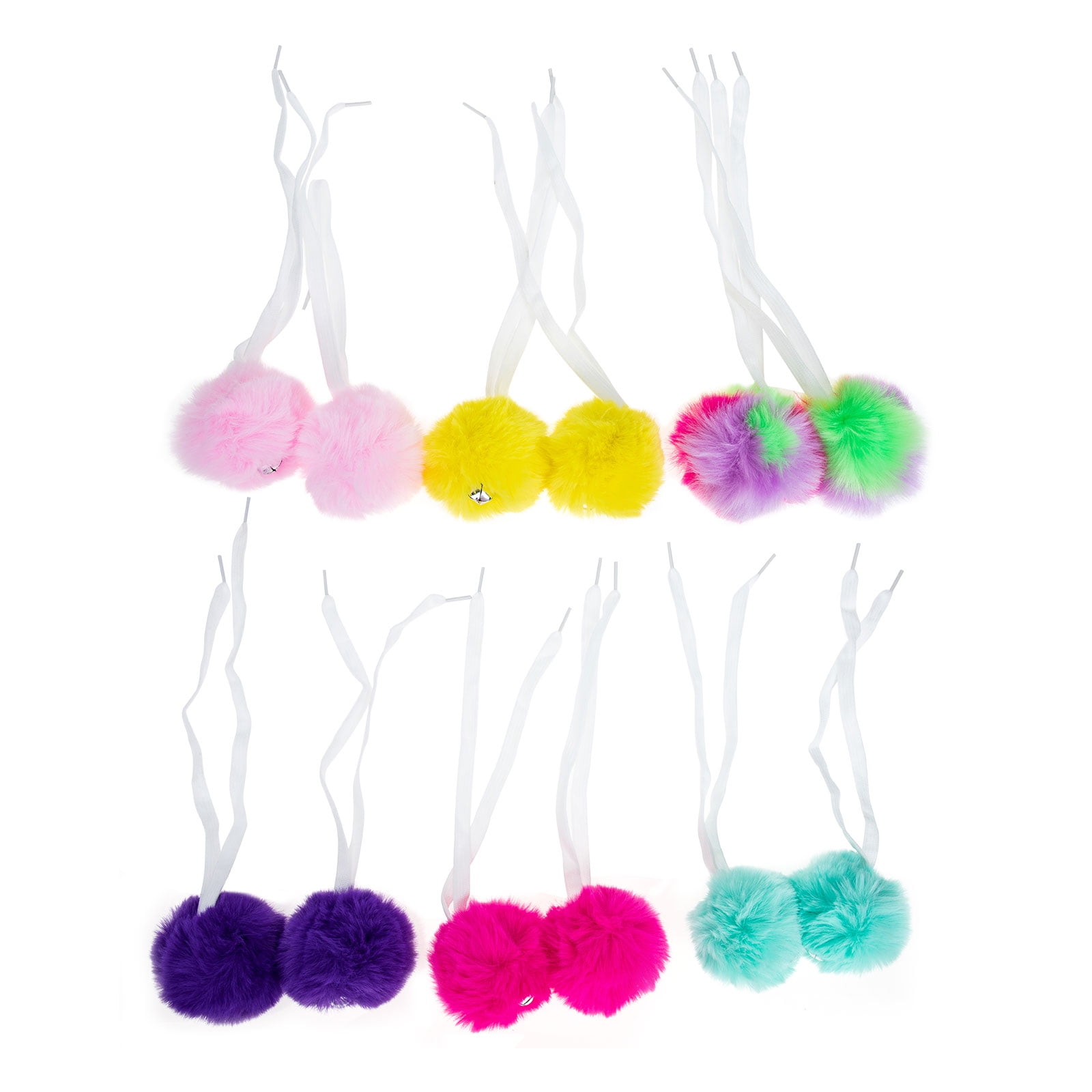 Askfic Roller Skates Pom Poms 12Pcs Roller Skates Pom Poms Decorative ...