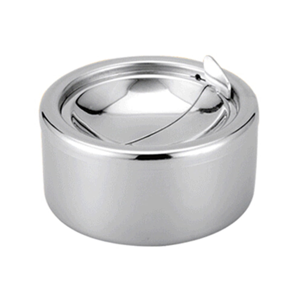 Askfic ashtray with lid Stainless Steel Ashtray with Lid for Outdoor ...