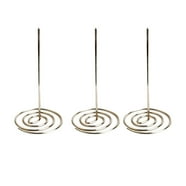 4 Pcs Desktop Receipt Holder Bill Fork Receipt Spike Stick Straight Rod ...