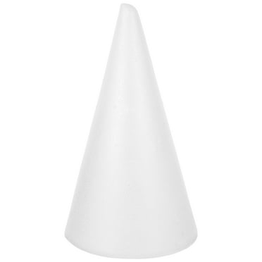 8pcs Foam Cone Polystyrene Cone Shapes Tree Crafts Table Centerpiece ...