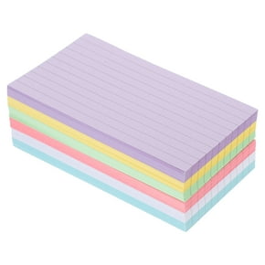 Colored Index Cards