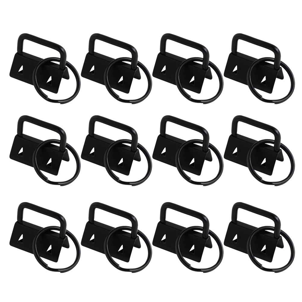 Askfic key chain 50Pcs KeyFob Set, DIY Fabric Key Chain Fob Wristlet ...