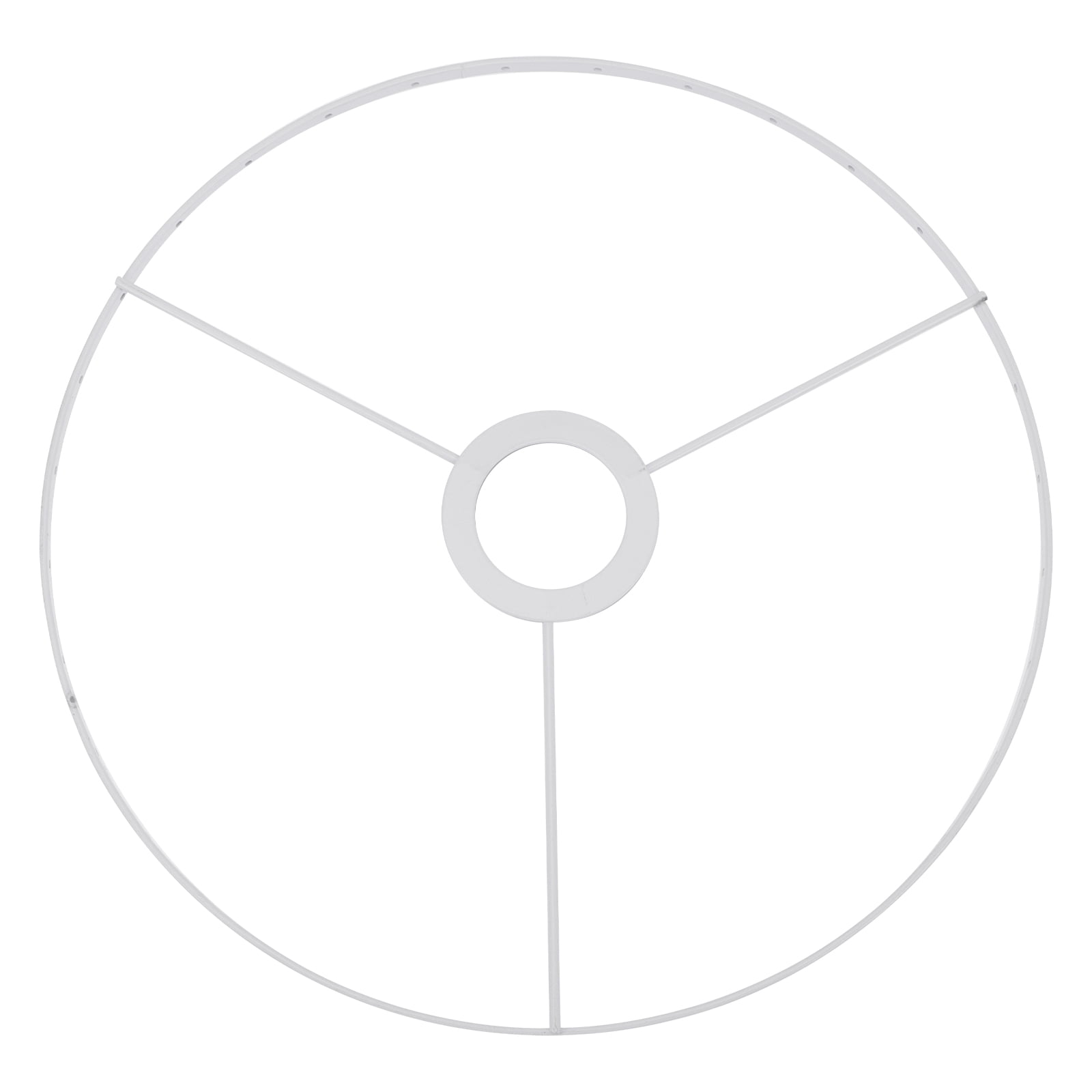 Askfic lampshade frames DIY Drum Ring E27 Iron Wire for Lamp Shade 28cm ...