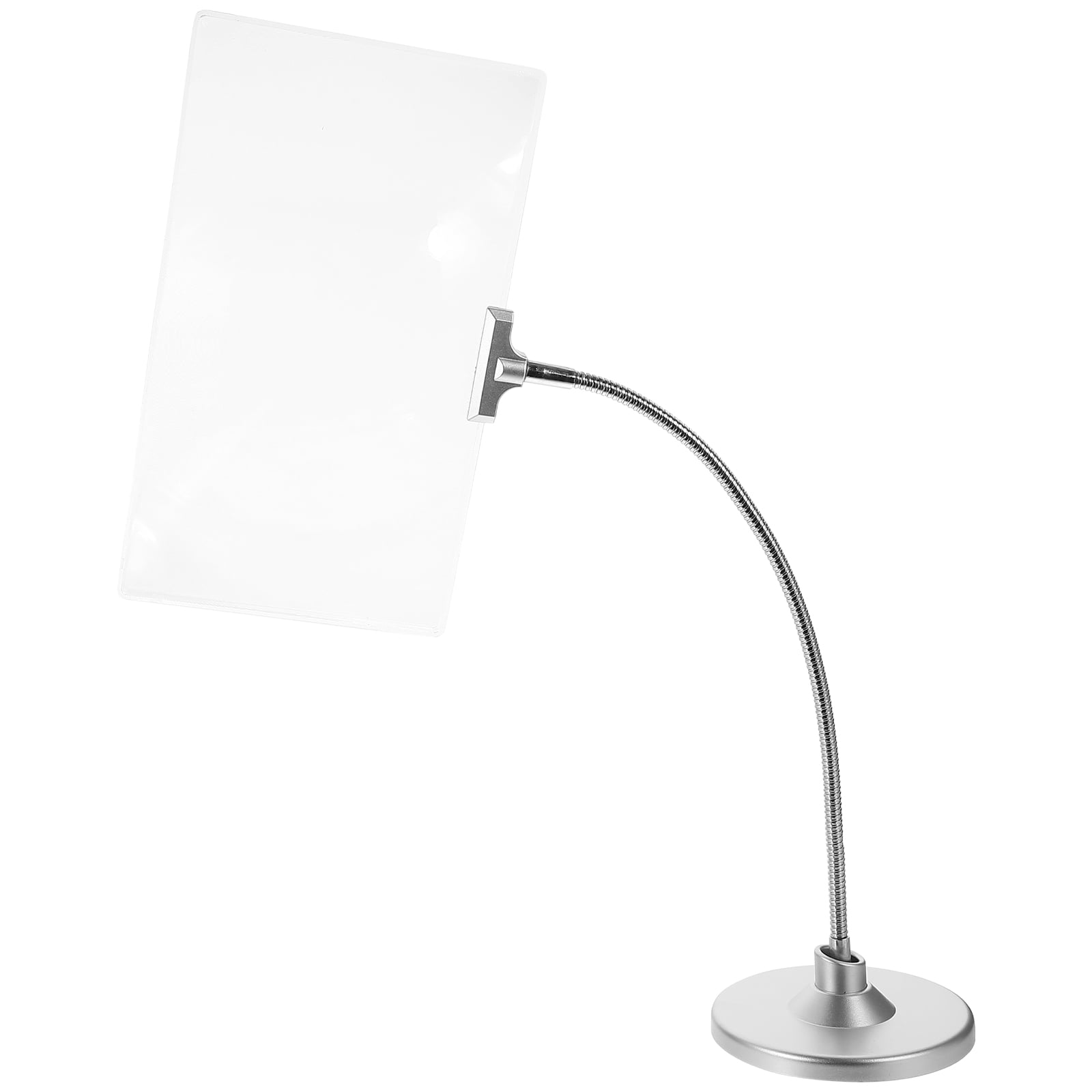 Askfic magnifying glass 4x Magnifying Glass with Flexible Stand for Bed ...