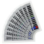 Liquid Crystal Thermometer Strips