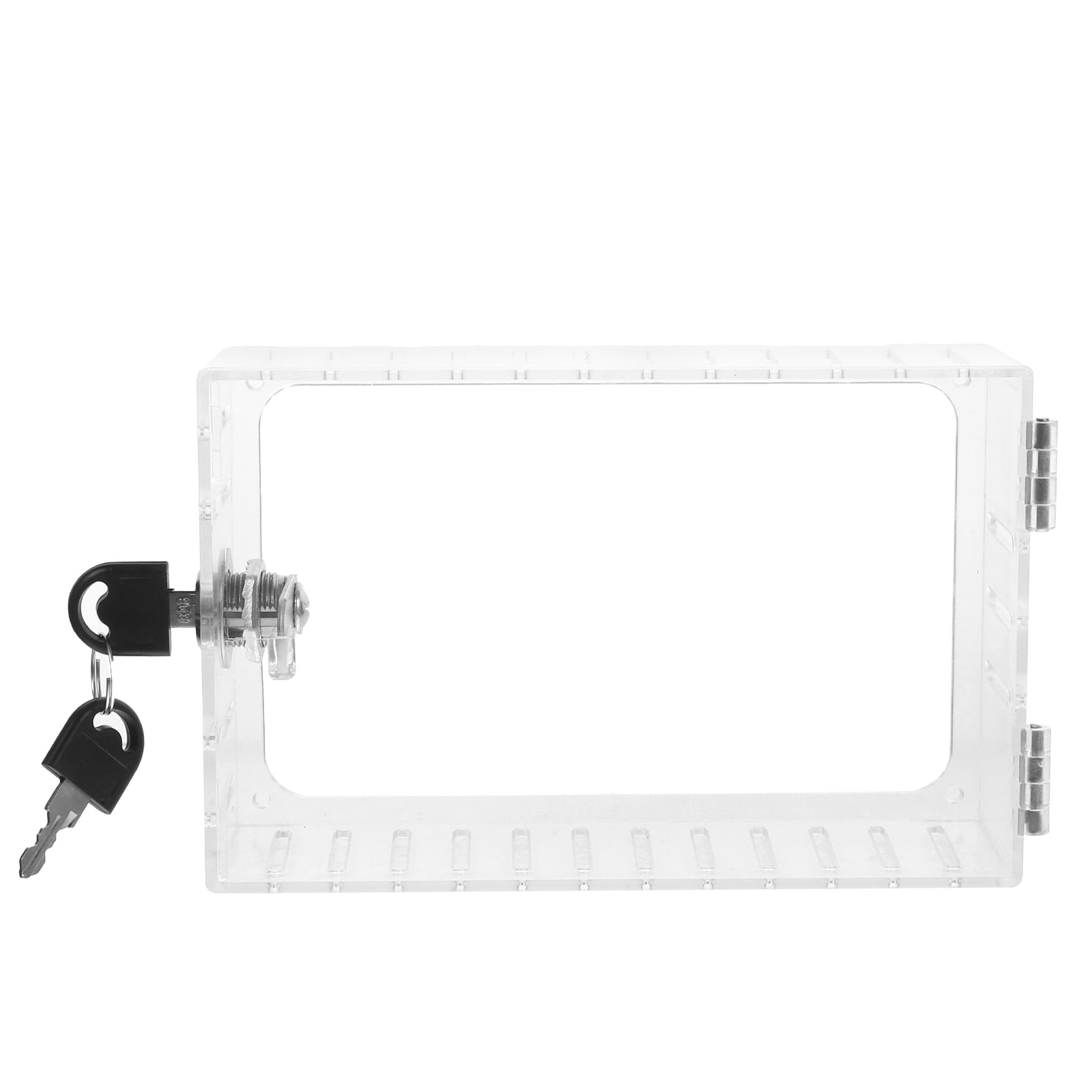 Askfic thermostat lock box Thermostat Lock Box Wall Cover with Key ...