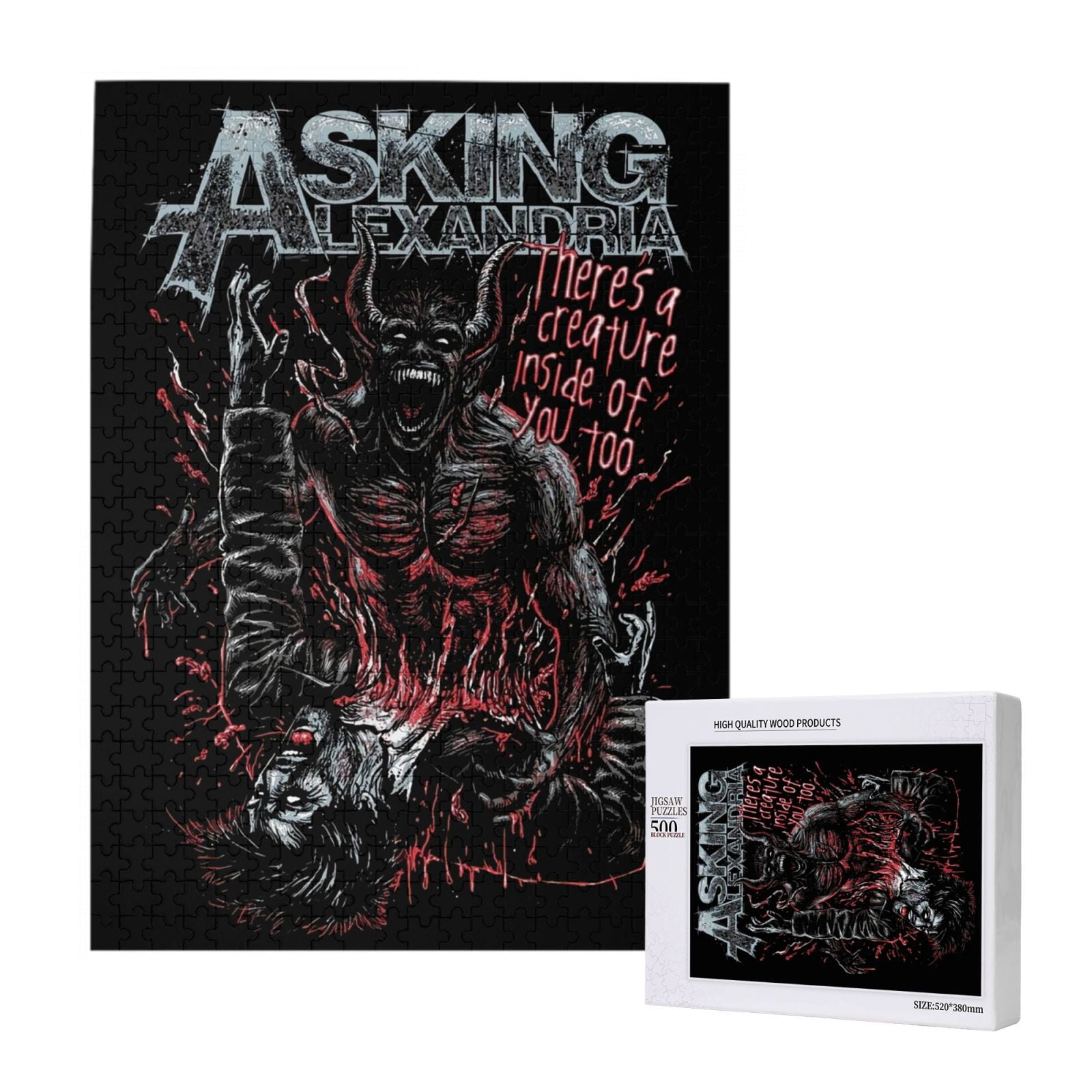 Asking Alexandria Anime Puzzles Boys Girls Teens 300/500/1000 Piece ...