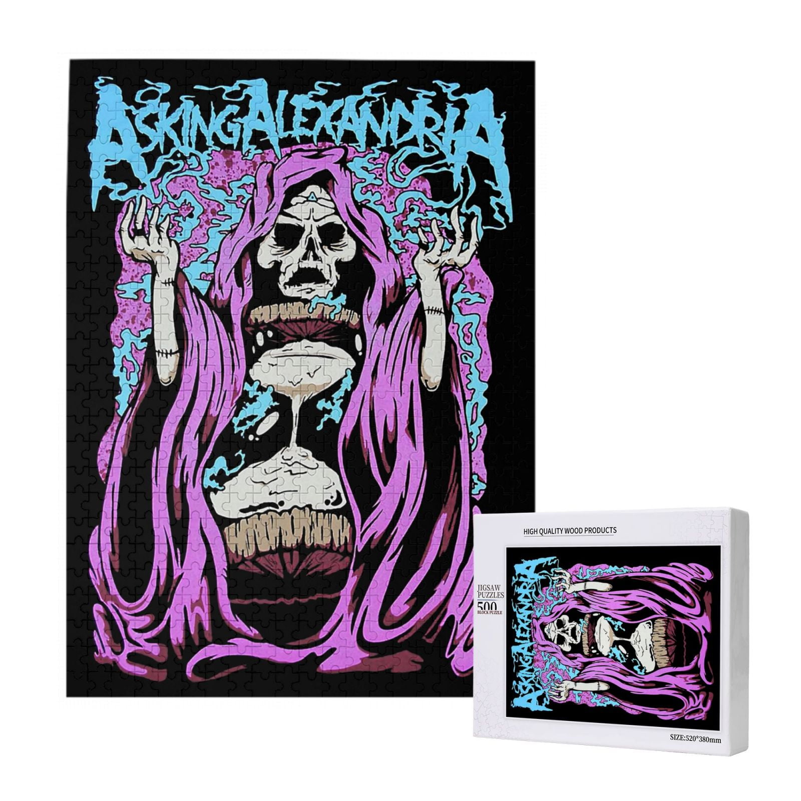 Asking Alexandria Anime Puzzles Boys Girls Teens 300/500/1000 Piece ...