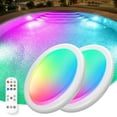 Askyli Pool Lights for Above Ground Pools, Upgraded Rechargeable ...