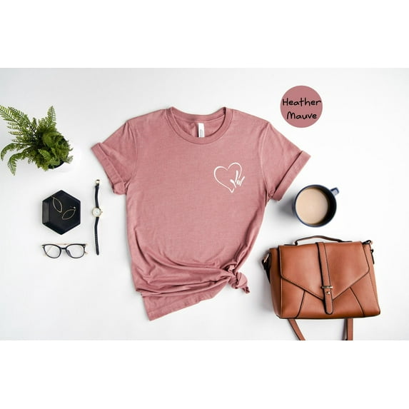 Asl I Love You Heart T-Shirt: American Sign Language Love Tee TSHIRT ...