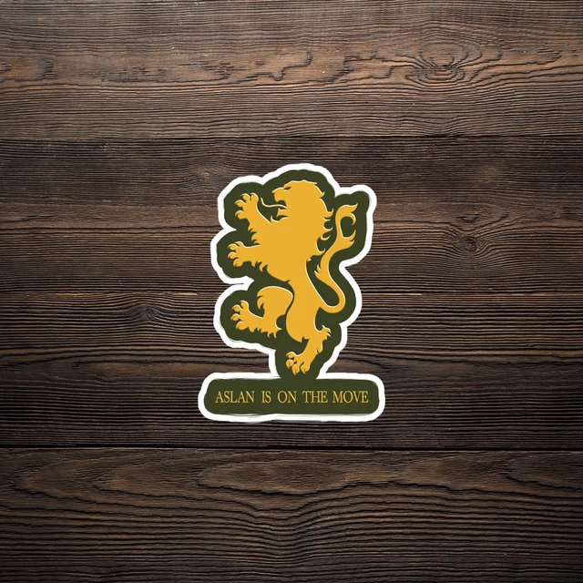 Aslan Is On The Move - C.S. Lewis Chronicles Of Narnia Stickerphone ...