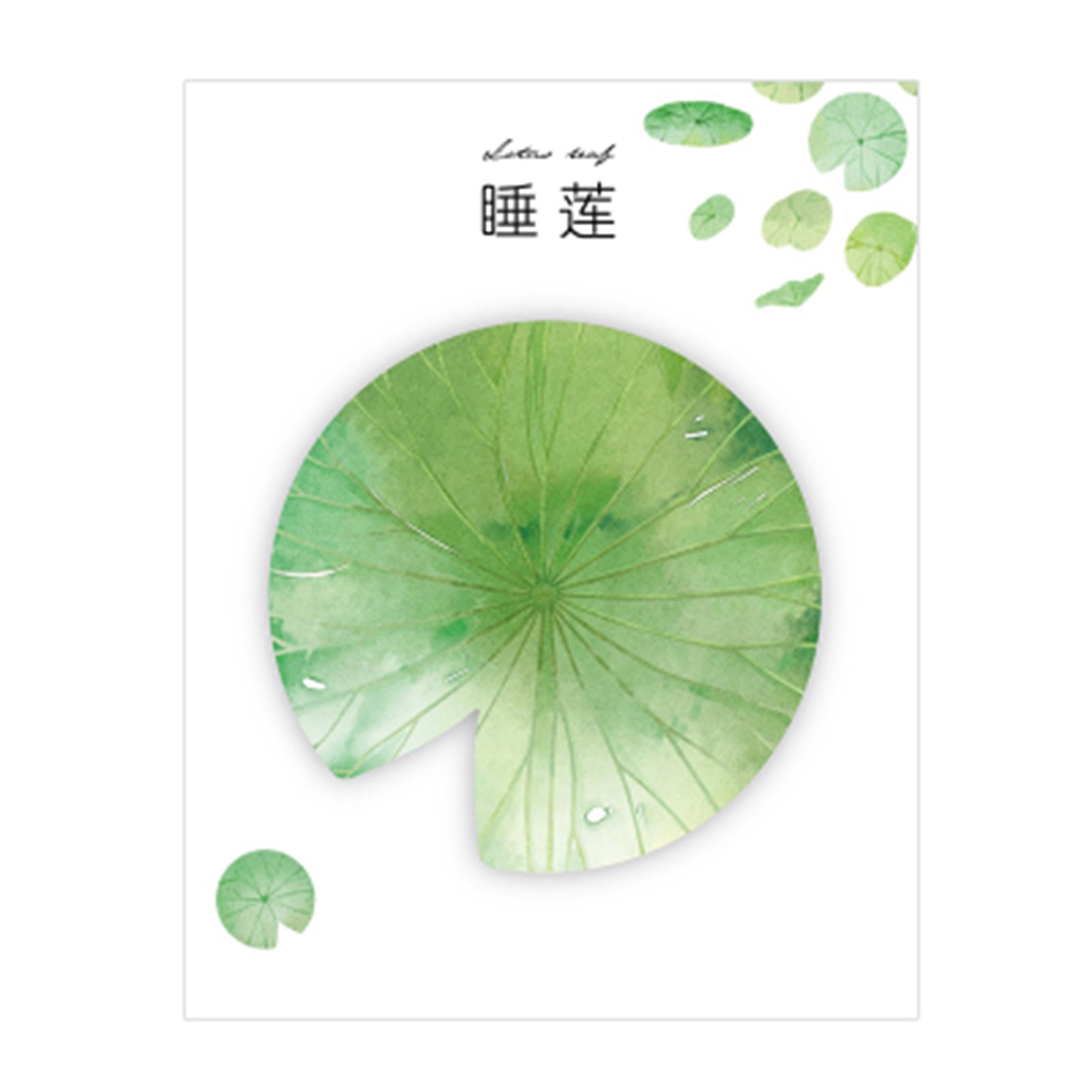 Aslersai Sticky Note Self Adhesive Write Fluently Clear Print Maple ...