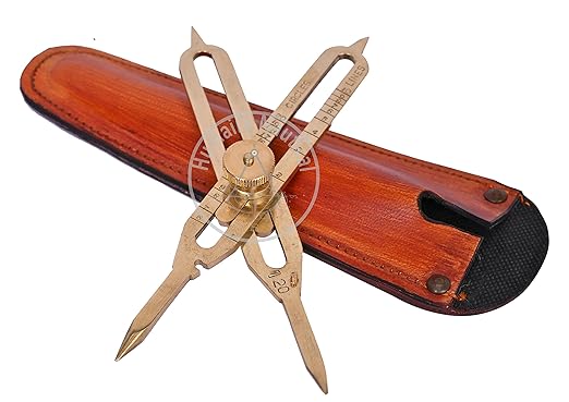 Asmara Nautical Proportional Scale Divider Drawing Tool for Artists 6 ...