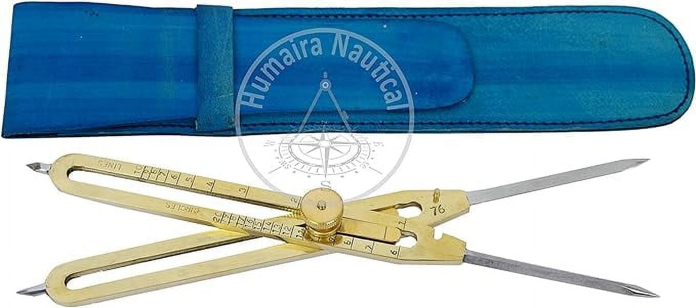 Asmara Nautical Solid Brass Proportional Divider 9 inch Survey ...