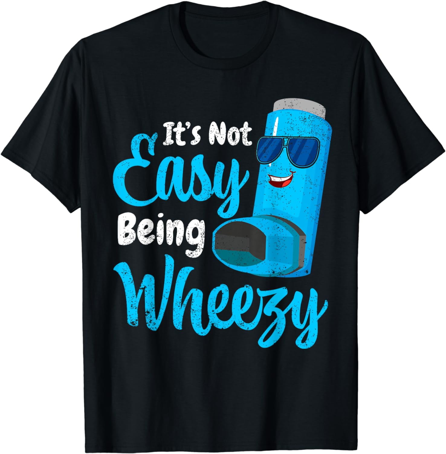 Asmathic COPD Respiratory Asthma Inhaler Allergy Sufferer Cotton T ...