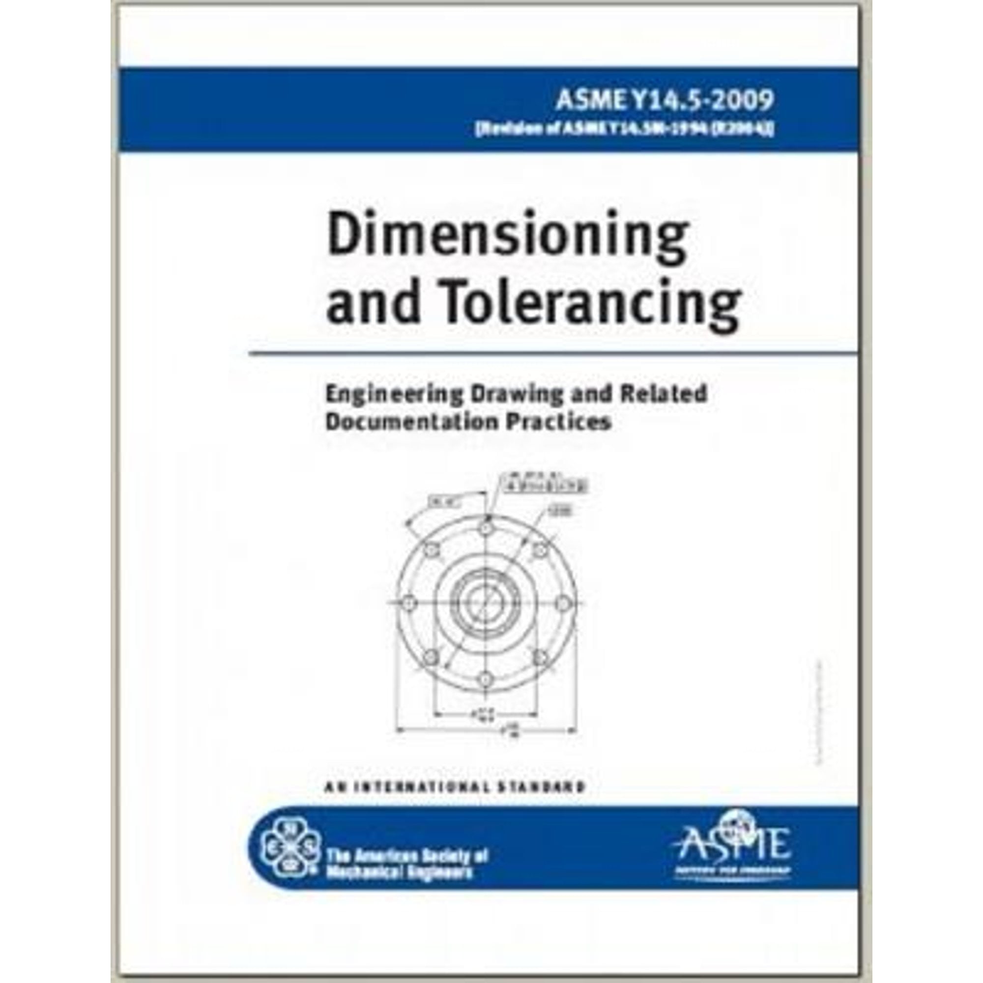 Pre-Owned ASME Y14.5 Dimensioning and Tolerancing 2009: Engineering ...