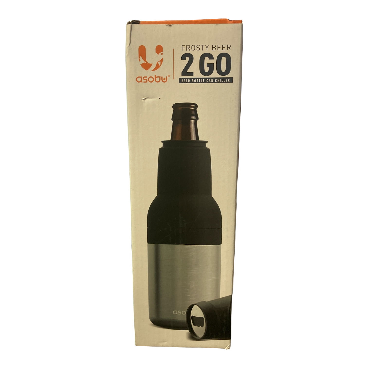 Asobu Frosty Beer Chiller, Insulated Stainless Steel Cooler for Bottles ...