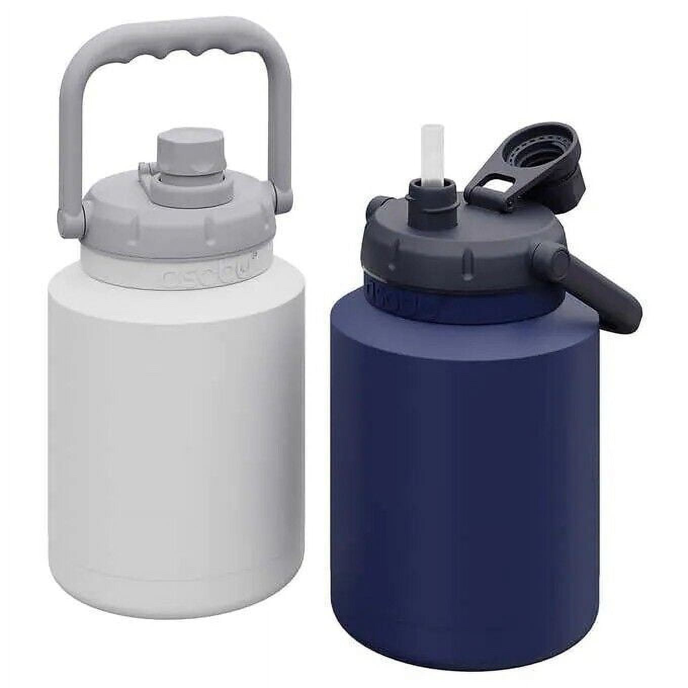 Asobu Stainless Steel Double Walled Vacuum Insulated Mini Jug 2 Pack ...