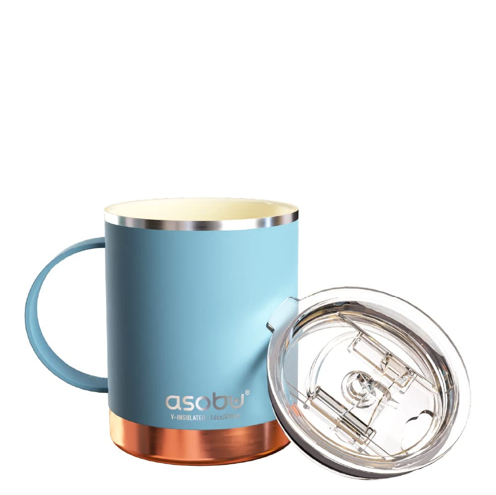 Asobu Ultimate Stainless Steel Ceramic Inner Coating Insulated Mug 12 ...