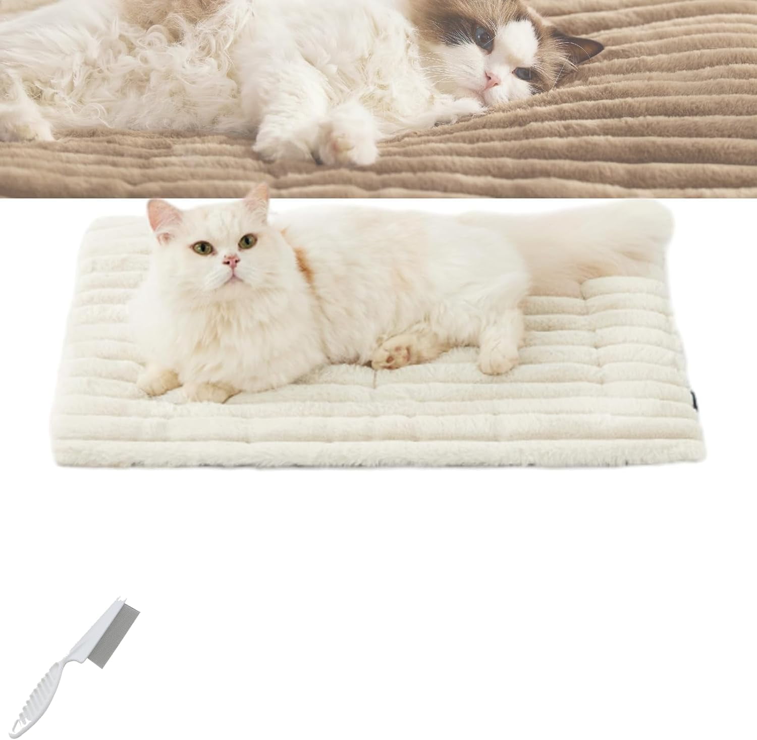 Asolla Cat Bed, Asolla Warming Pet Mat, Non Slip and Soft Mat for ...