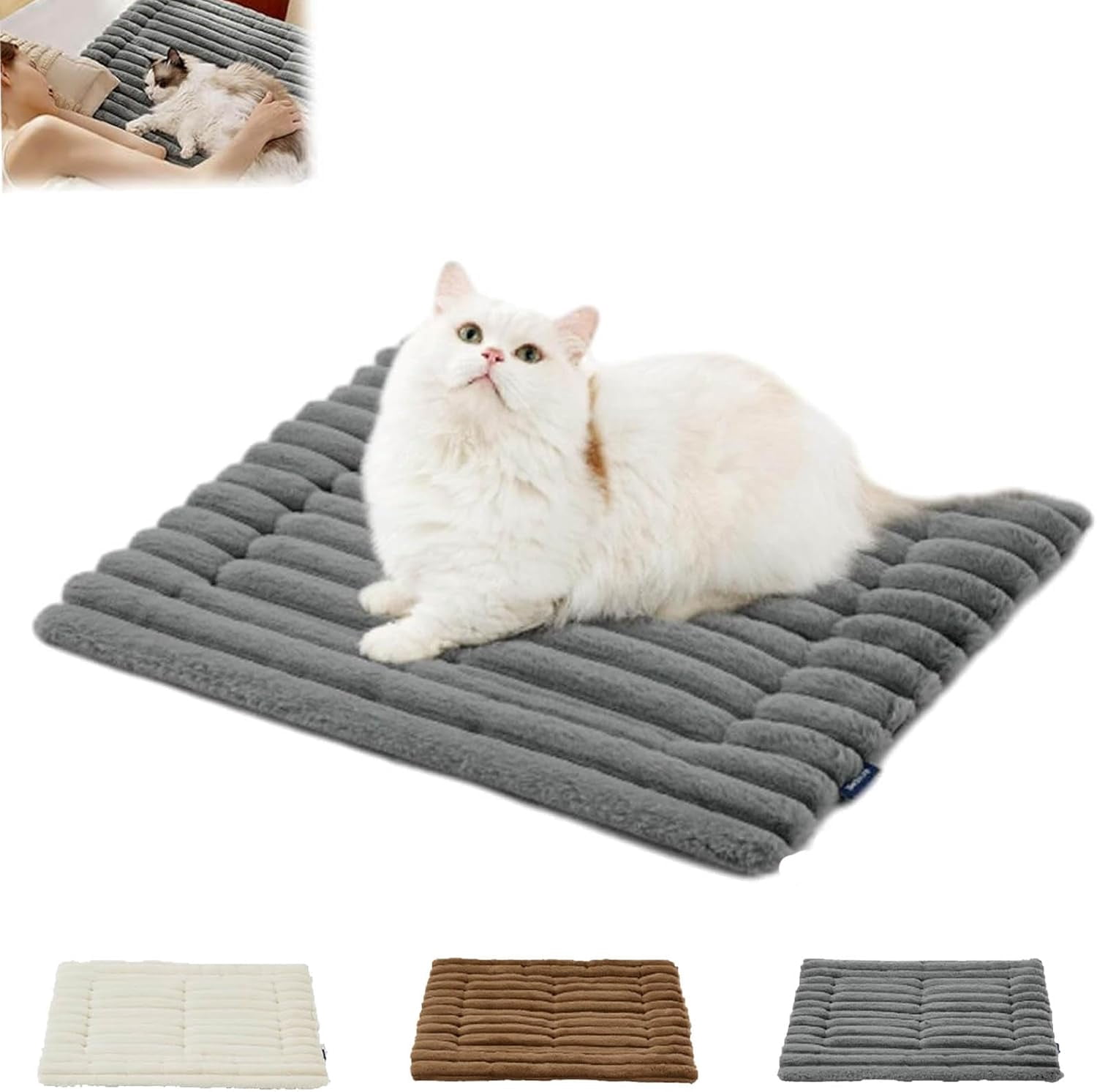 Asolla Cat Bed, Self Warming Pet Bed, Asolla Self-Warming Pet Mat ...