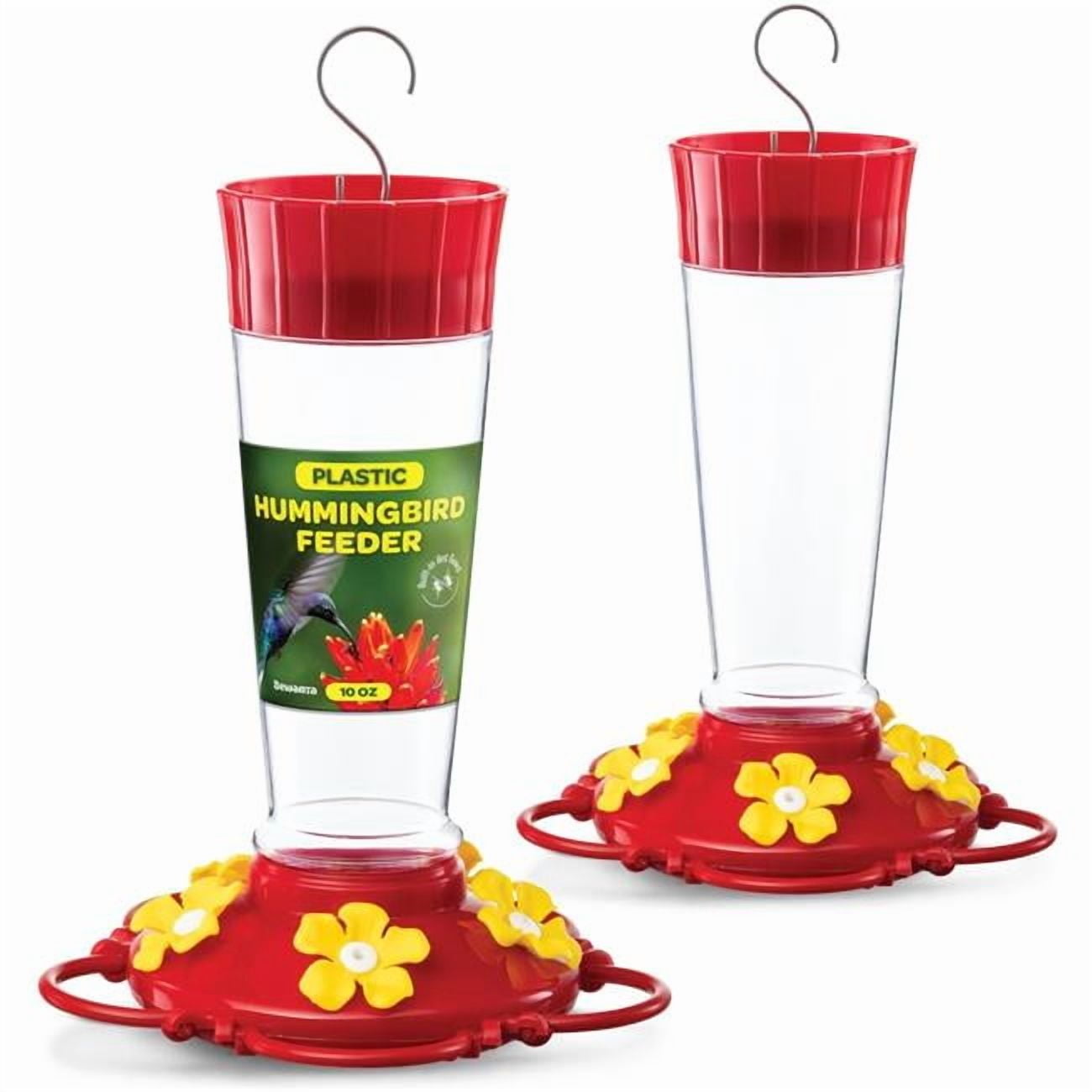 Asonic NT85569 10 oz Hummingbird Feeder with Built-in Ant Guard - Set ...