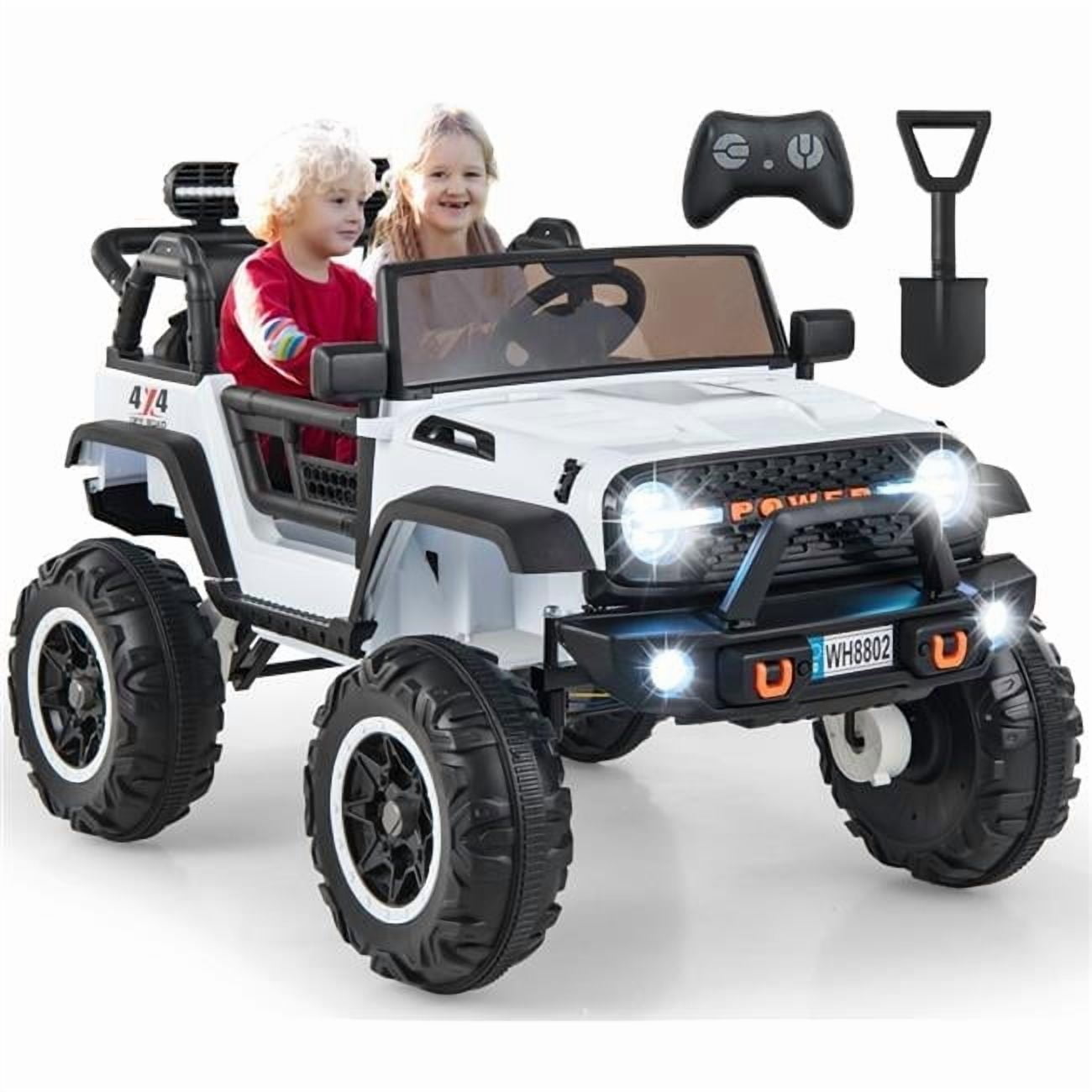 Asonic NT85353 OLAKIDS 24V Ride On Car, 2 Seater Kids Electric Jeep ...