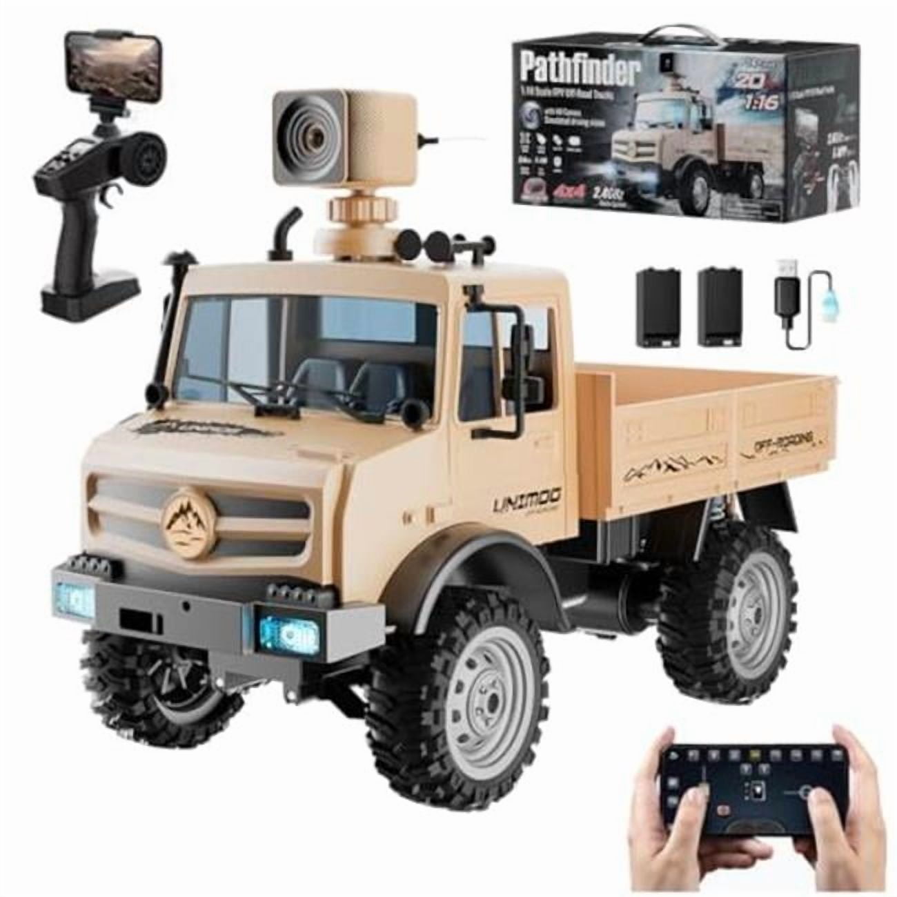 Asonic NT87127 Remote Control Military Truck, 1-16 Scale Remote Control ...