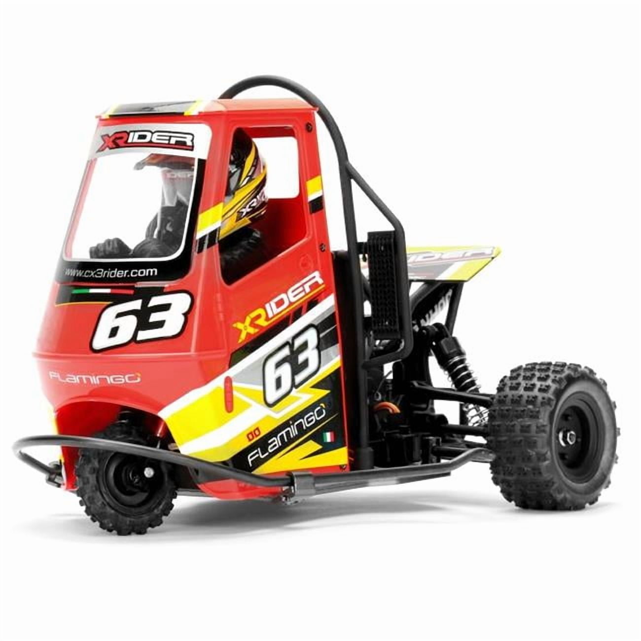 Asonic NT86312 X-Rider Flamingo 1-8 Scale Piaggio Ape 3WD Electric ...
