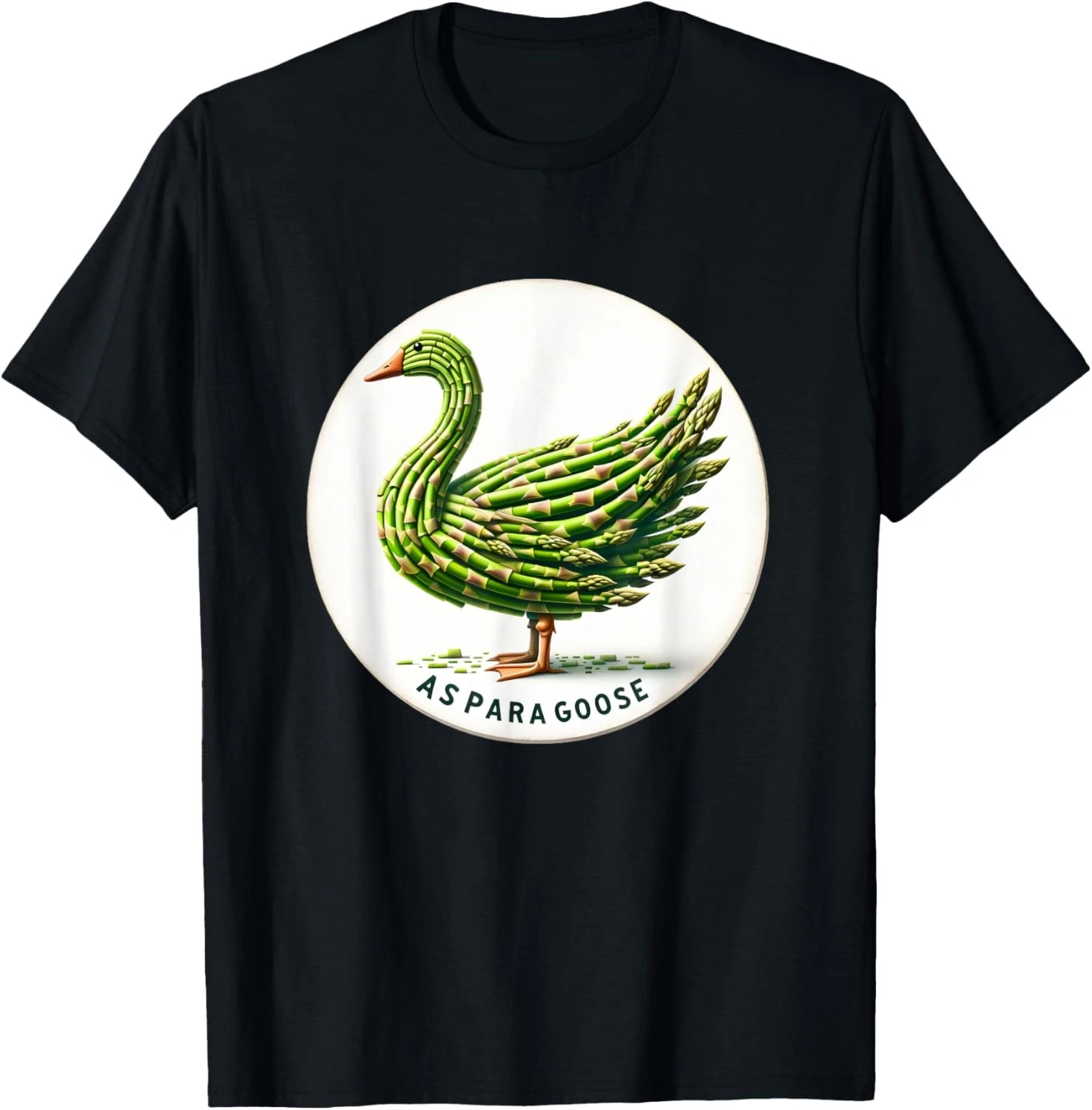 Asparagus Goose Funny Goose Asparagus Bird Food Mashup Humor Gift ...