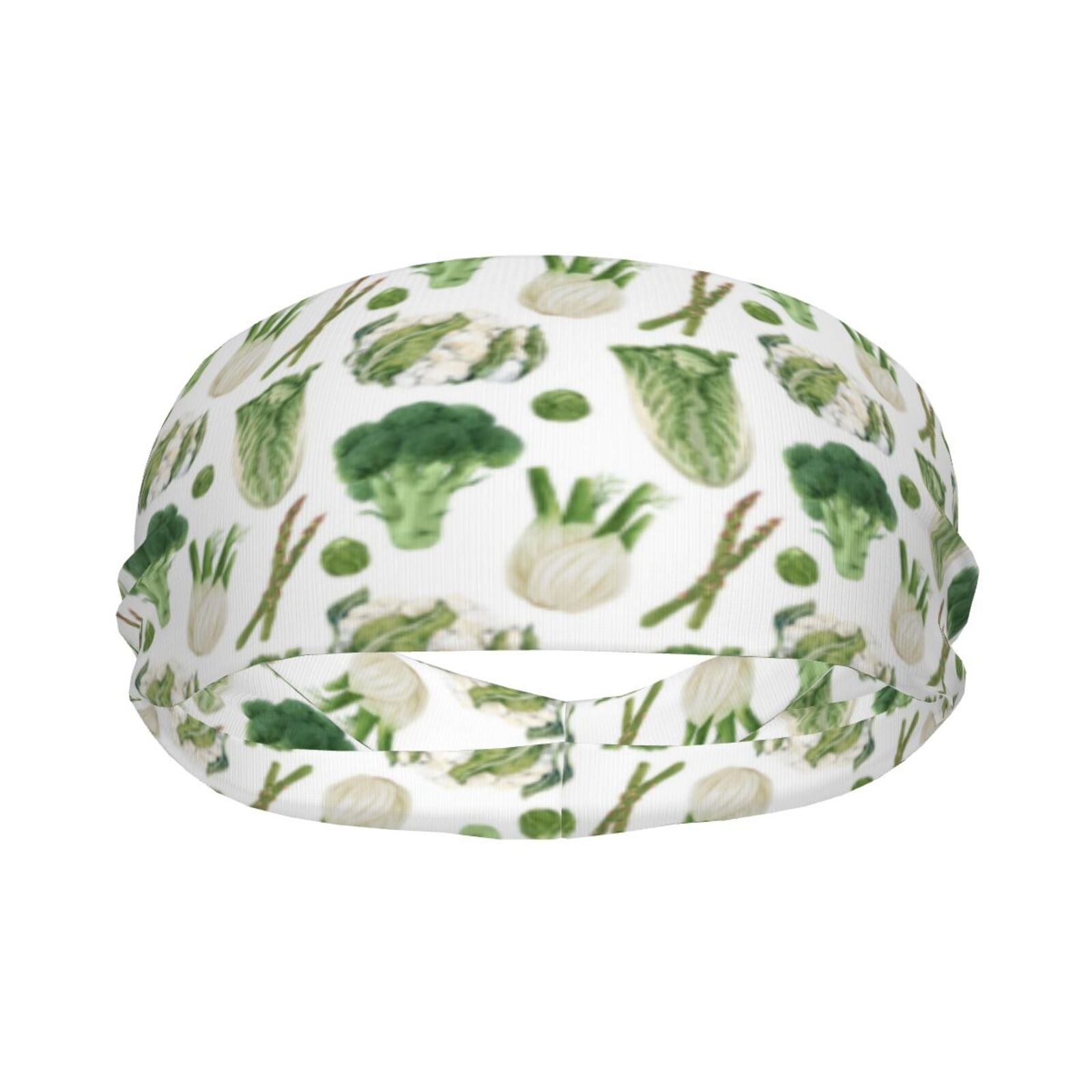 Asparagus Print broccoli Sports Headbands for Men/Women Workout ...