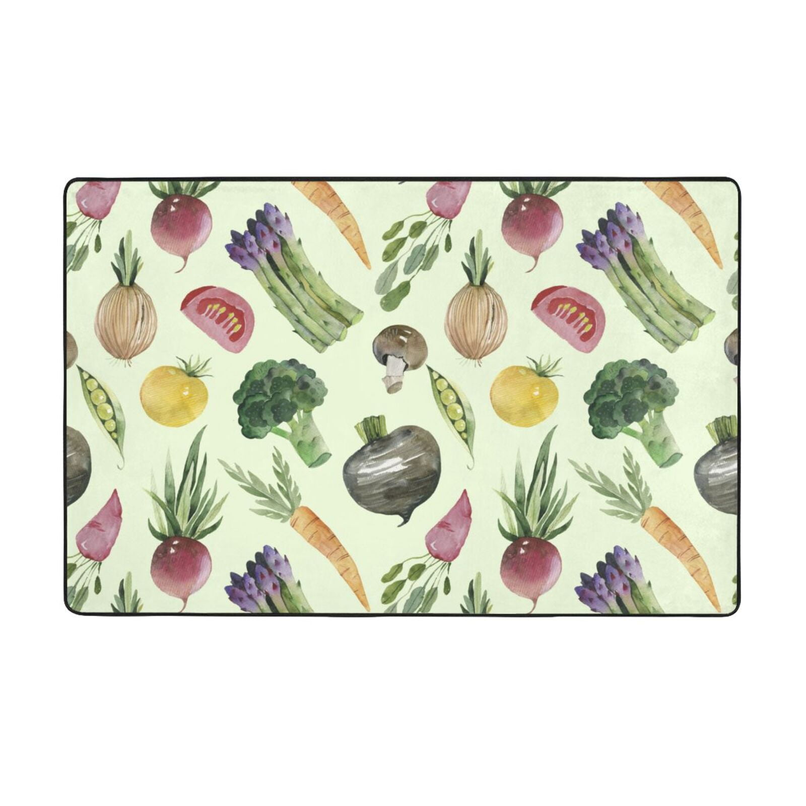 Asparagus Print vegetable Universal Door Mat Indoor Entrance, 60×39 Non ...