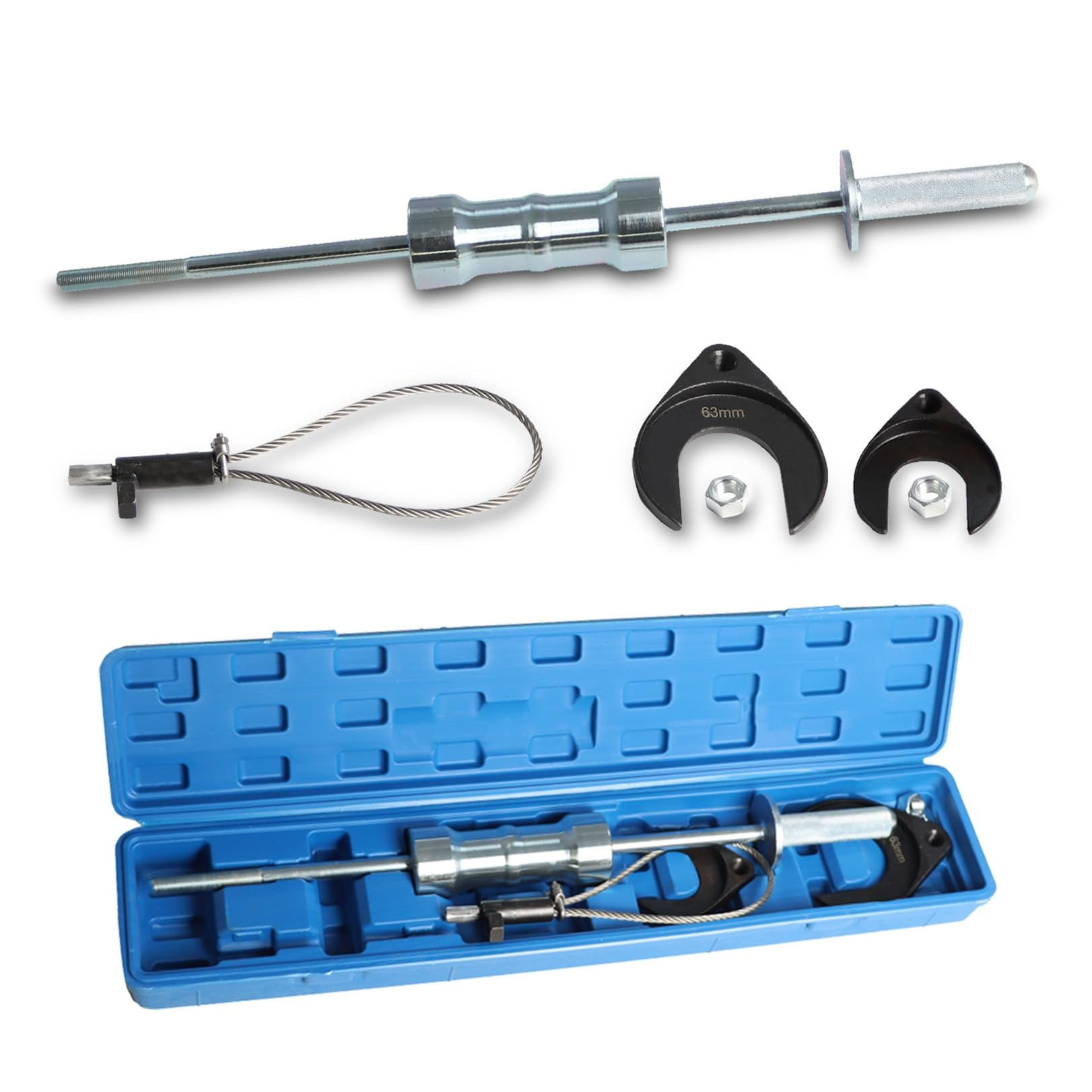 Aspaton 4 Piece Internal CV Joint Puller Slide Hammer Front Wheel Drive ...