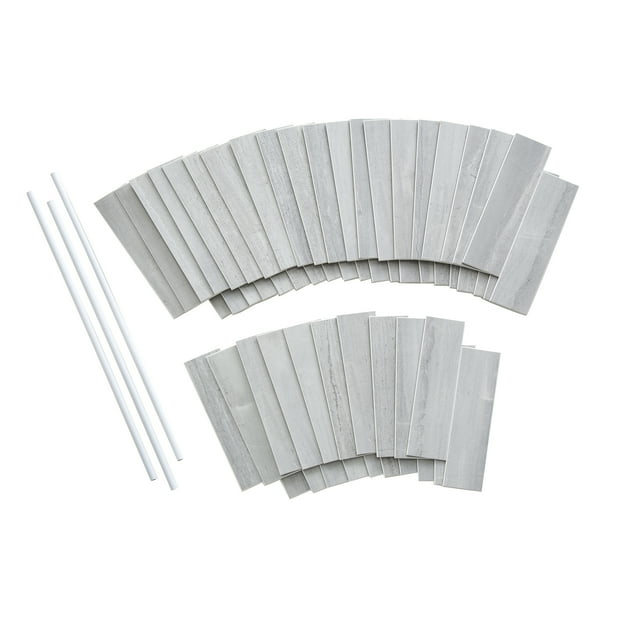 Aspect Collage Self-Adhesive Kitchen/Bathroom Wall Tiles, 12.75in x 5 ...