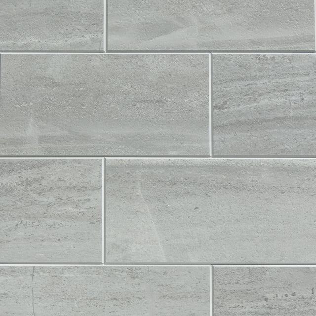 Aspect Peel and Stick Collage Tile in Gray Subway Sample - Walmart.com