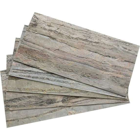 Aspect Stone 12in. x 24in. Glue-Up Tiles (5 Pack) (Weathered Quartz ...