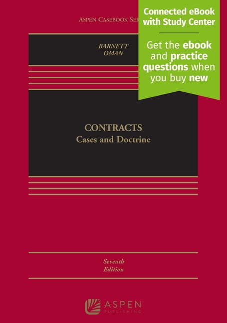 Aspen Casebook Contracts: Cases and Doctrine [Connected eBook with Study Center], (Hardcover ...