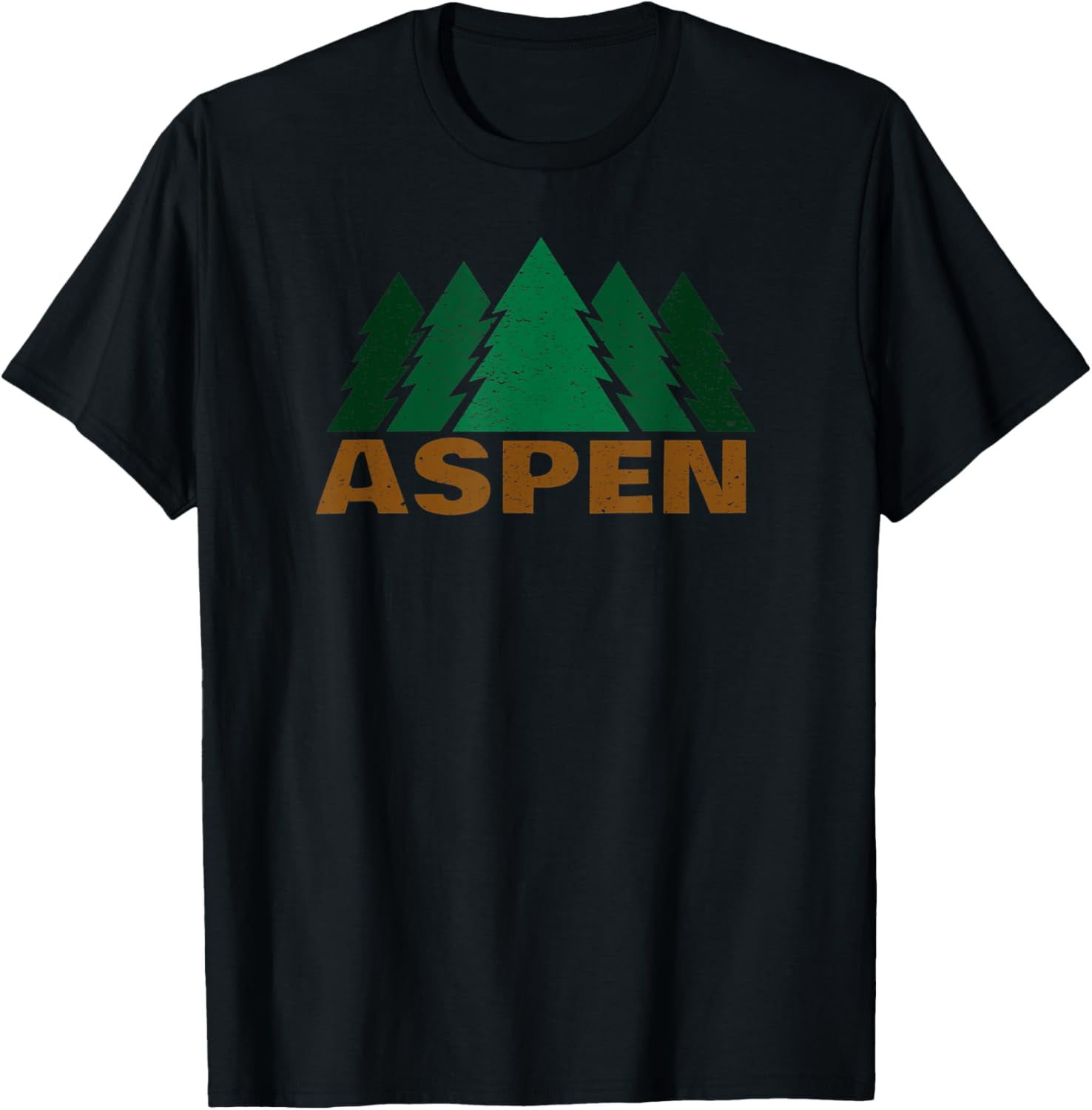 Aspen Colorado Elevated Mountain Pines T-Shirt - Walmart.com