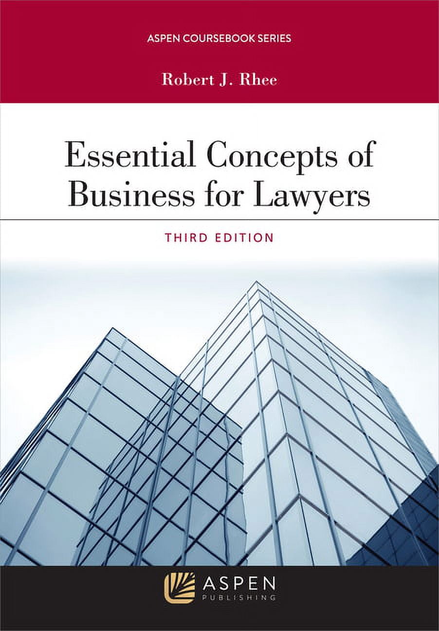 Aspen Coursebook Essential Concepts of Business for Lawyers, (Paperback ...