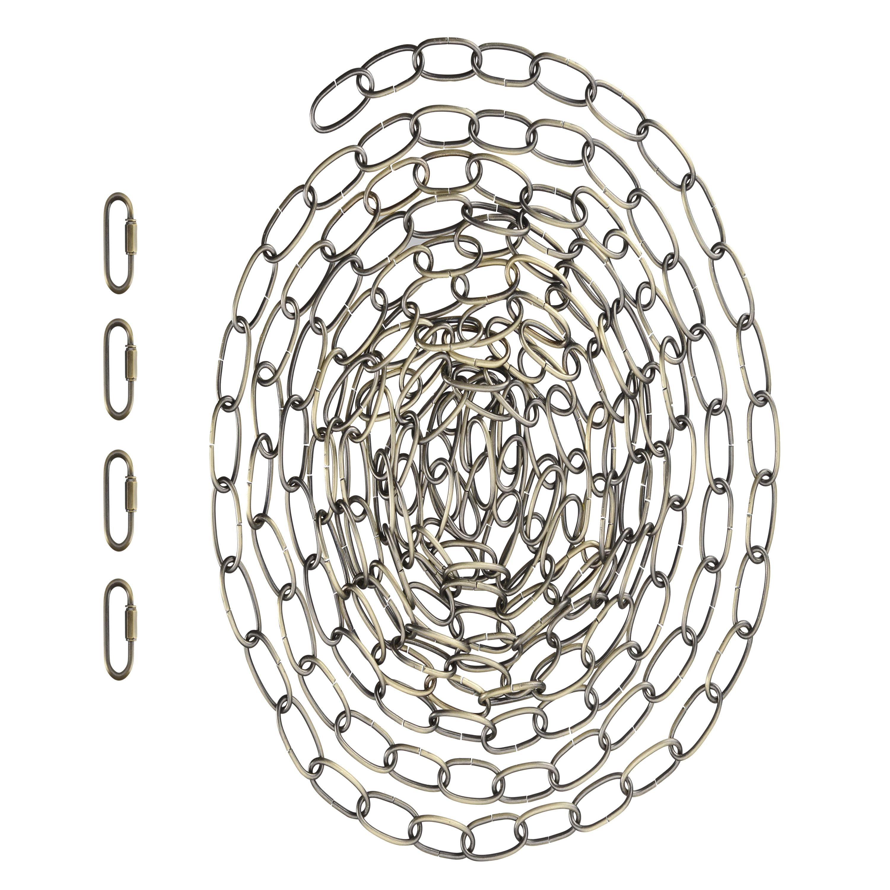 Aspen Creative 21107-51, 20 Feet Heavy Duty Chain & Quick Link ...
