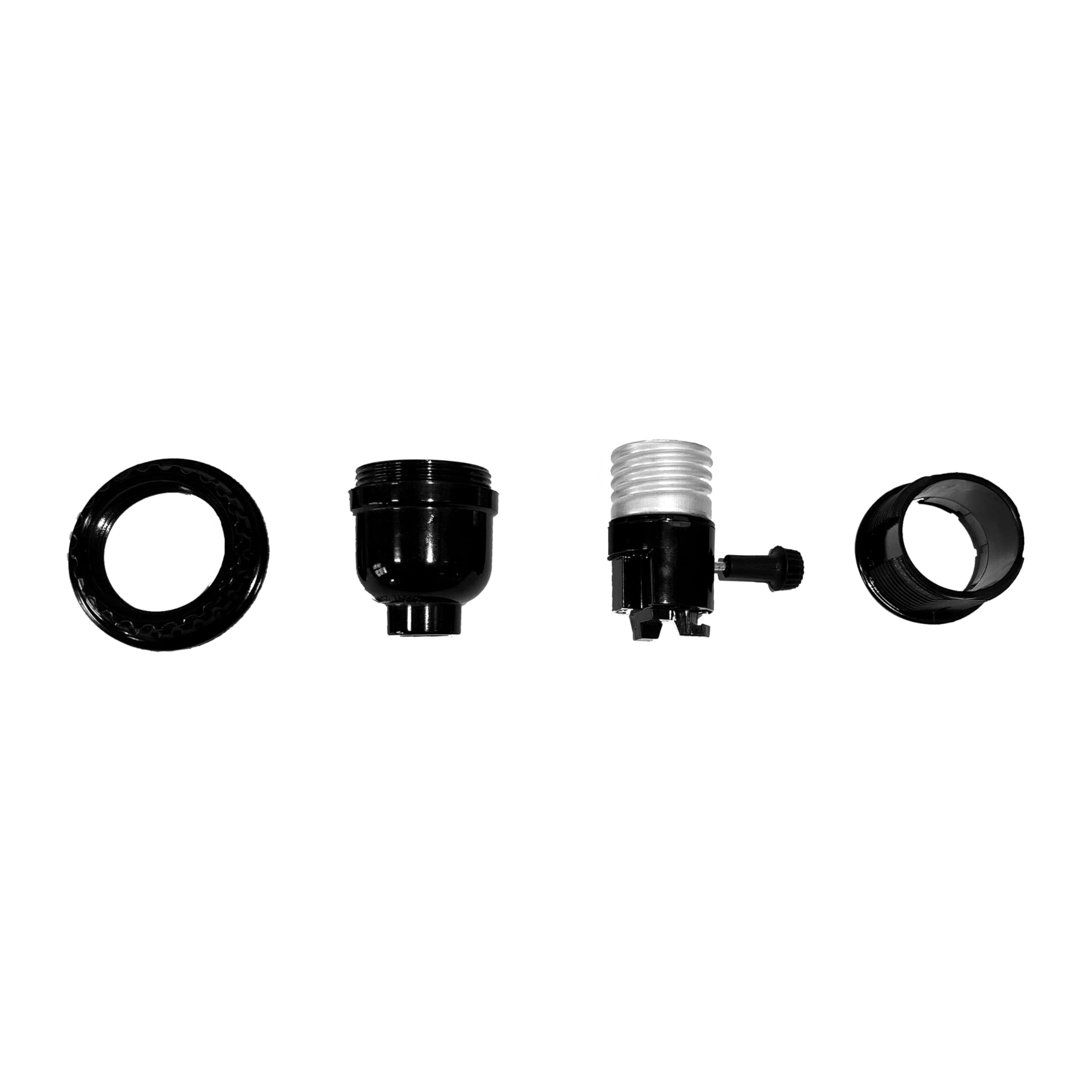 Aspen Creative 21311-11A, Phenolic 2-Way Lamp Socket with Turn Knob ...
