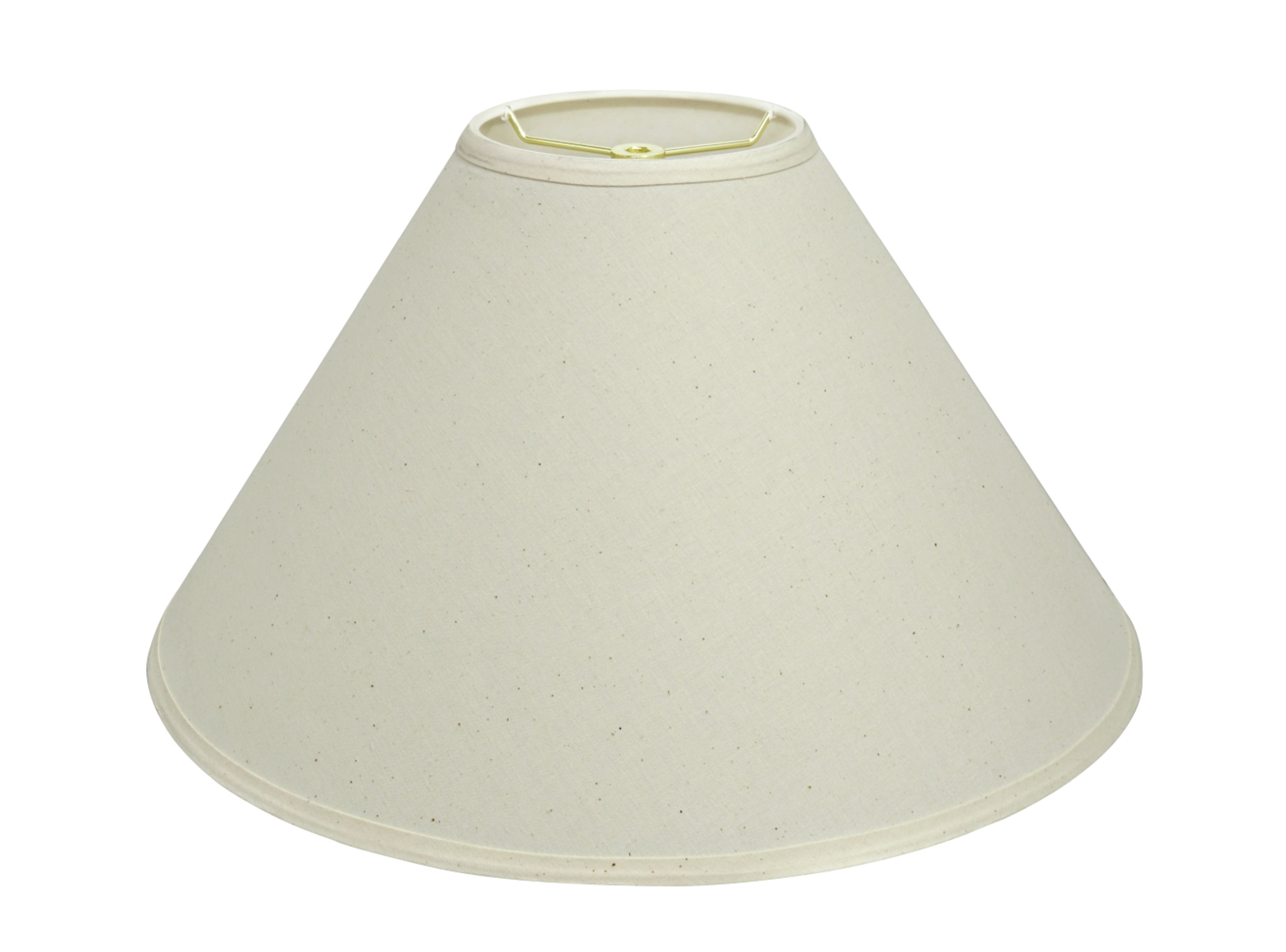 Aspen Creative 32204, Empire Spider Lamp Shade, Off White, 6" Top x 19 ...