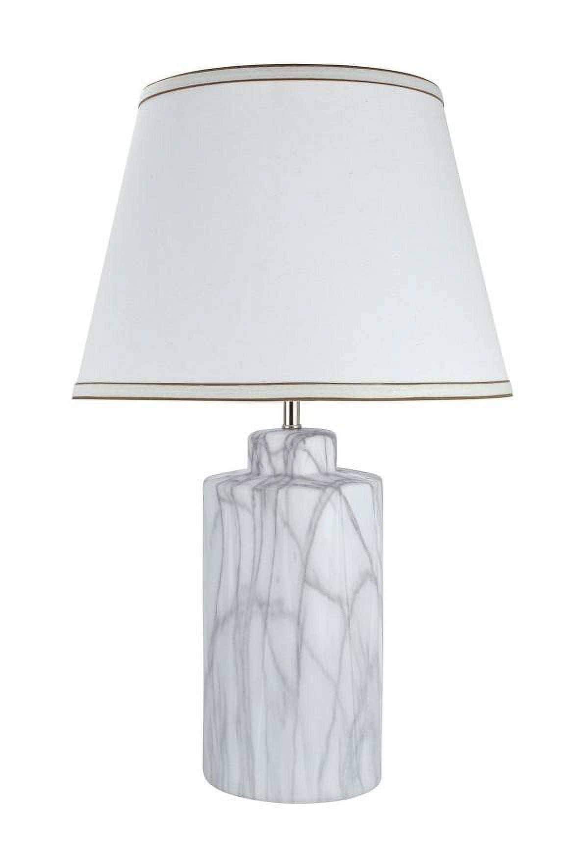 Aspen Creative 40079, 26" High, Traditional Ceramic Table Lamp, Marble ...