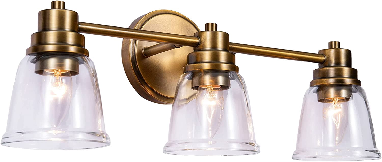 Aspen Creative 62285, Bathroom Vanity 3 Lights Fixture, 21" W x 7-7/8 ...