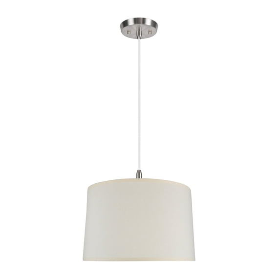 Aspen Creative 72251 Two-Light Hanging Pendant Ceiling Light with Drum ...
